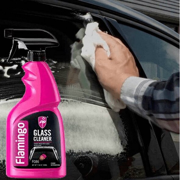 Спрей за почистване на стъкла, Glass Cleaner, Flamingo, F086, 500 ml ...