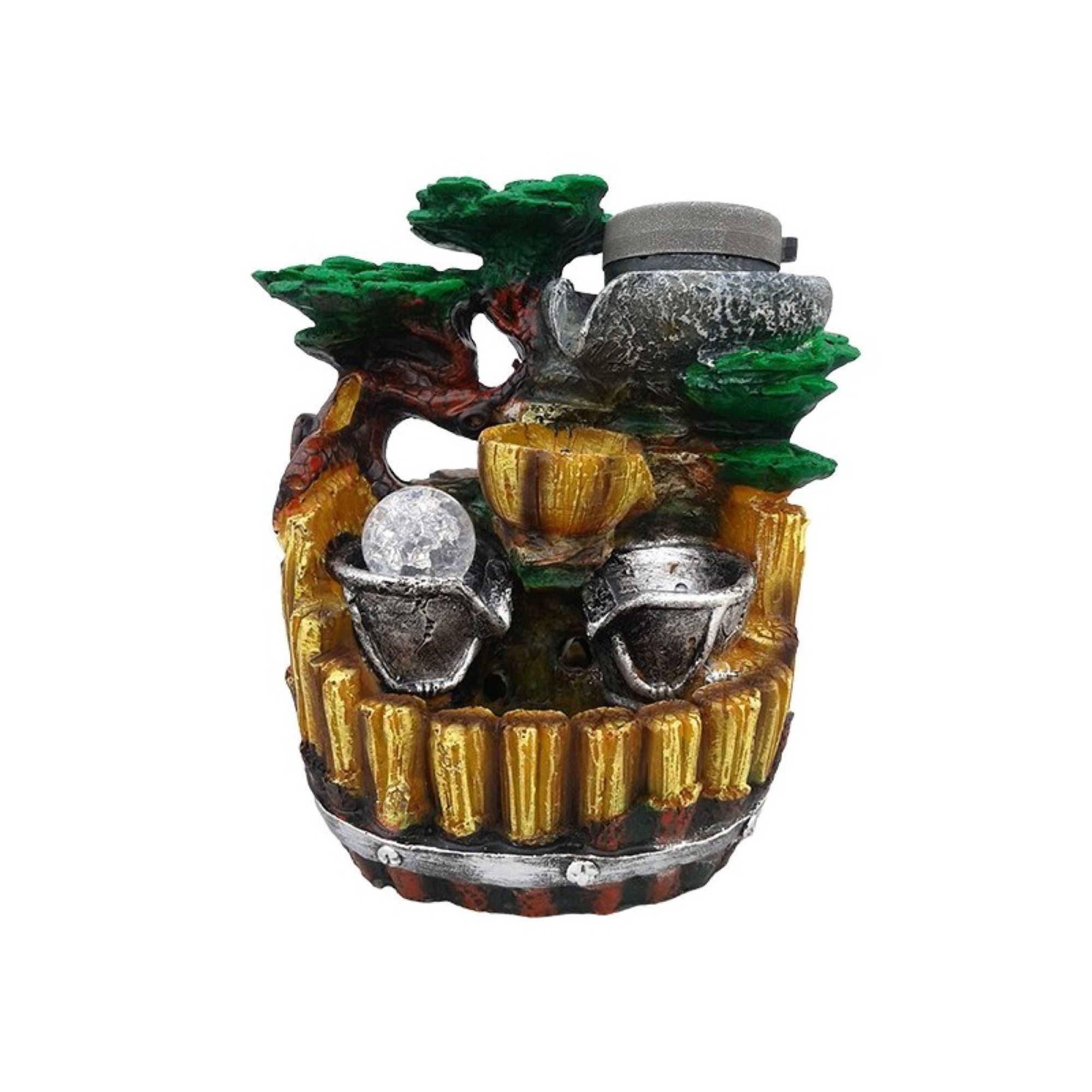 Fantana electrica decorativa, Feng shui, 23x25 cm, NJB-649 - eMAG.ro