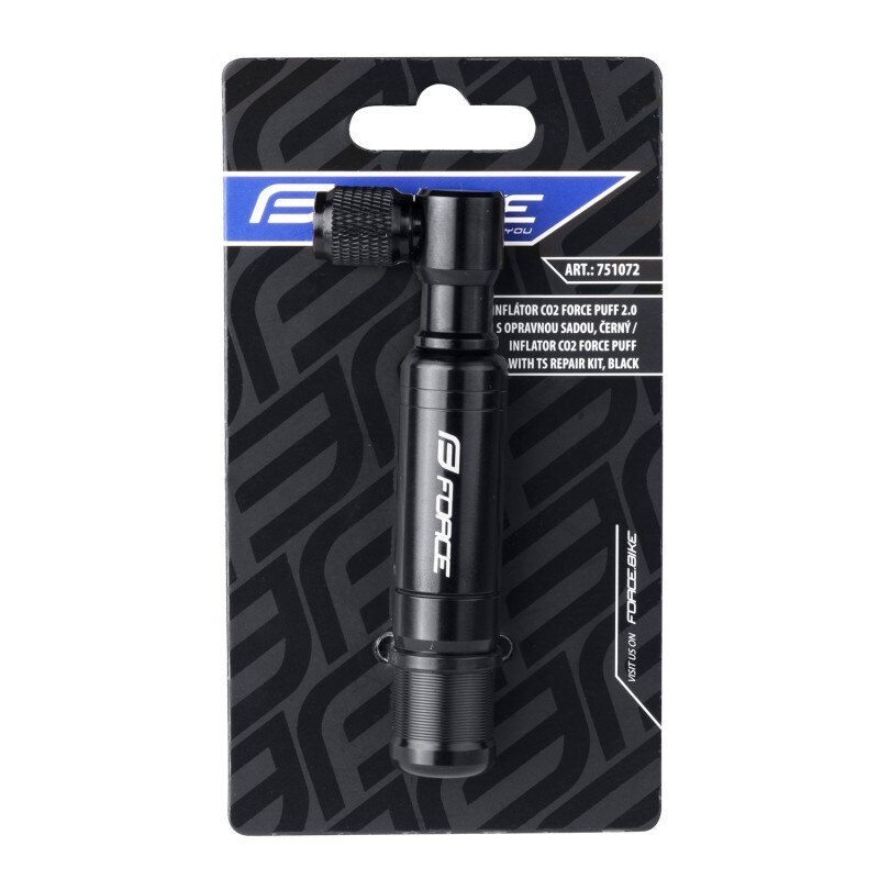 Pompa CO2 Force Puff 2.0 Aluminiu, Negru - eMAG.ro