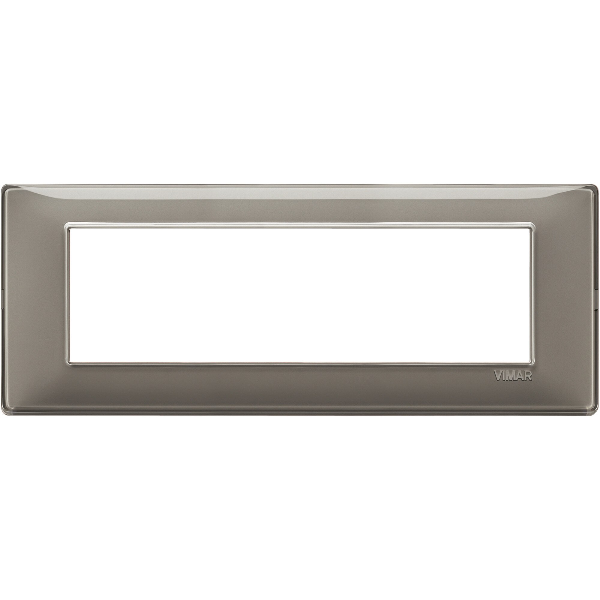 Rama decorativa pentru 7 module Vimar Plana, pentru aparataj modular ...