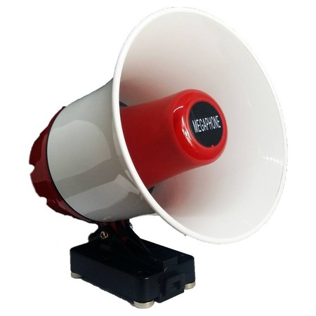 Megafon rotund cu usb si inregistrare 15W voice player - eMAG.ro