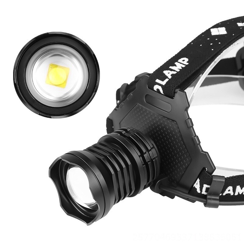 Lanterna de cap P70 mare cu led P50 - eMAG.ro