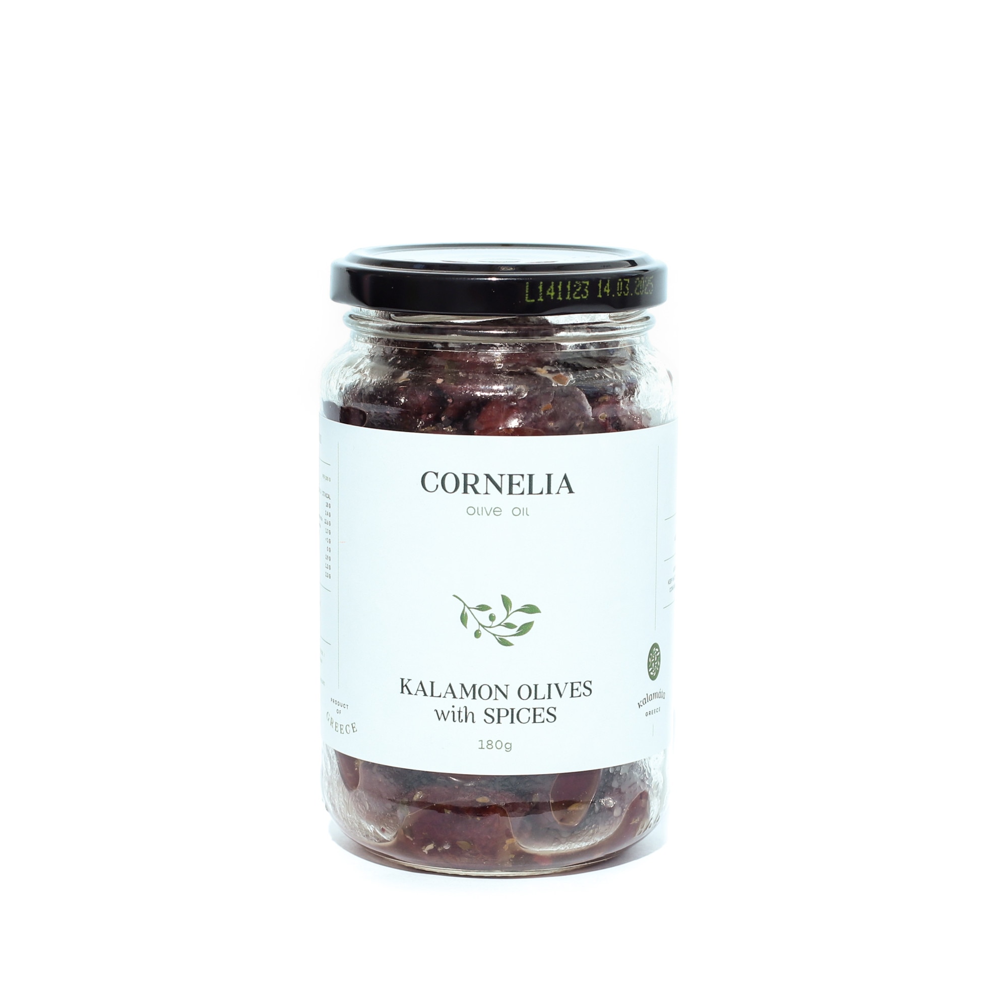 Masline Kalamon cu Mirodenii, 180g - eMAG.ro