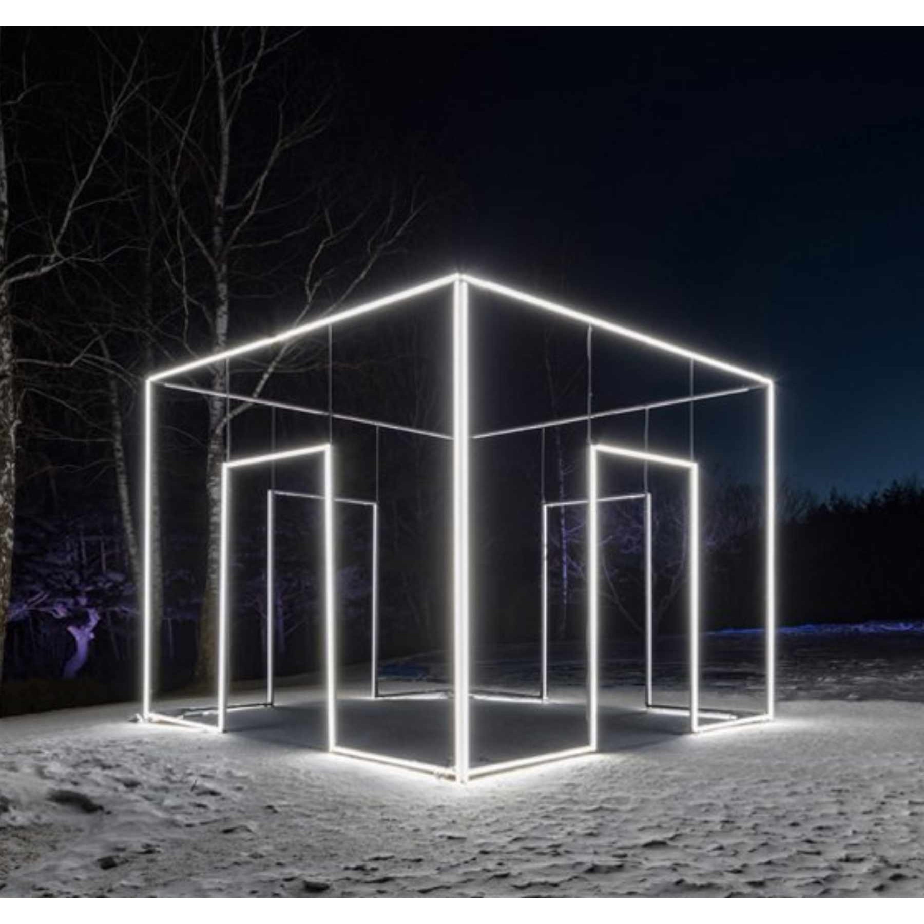 Furtun LED luminos Neon flex slim alb rece 12V - eMAG.ro