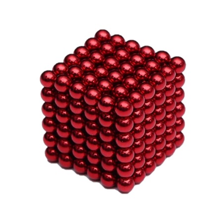 Set Bile Magnetice AntiStres Neocube, rosu, 5 mm, 216 piese DARO® - eMAG.ro