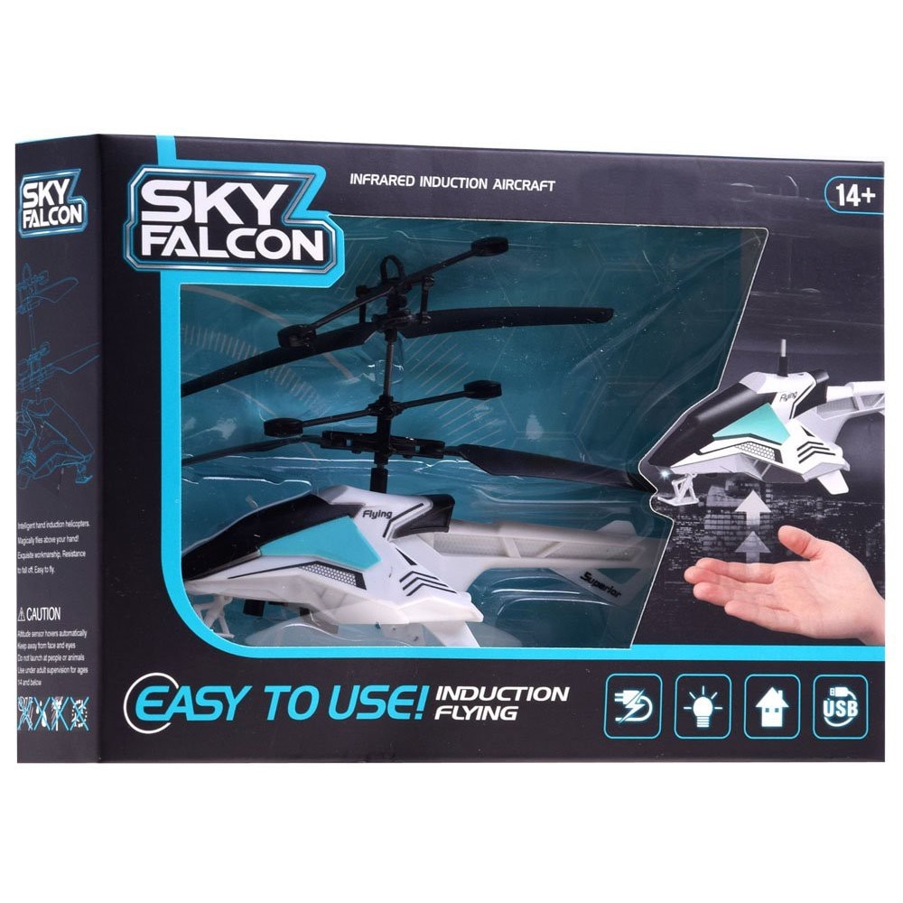 Sky Falcon kézzel irányítható helikopter - eMAG.hu