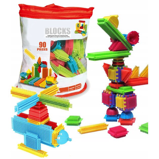Set Constructie Tip Tepi 90 Piese "LikeSmart Blocks", Dezvoltare ...