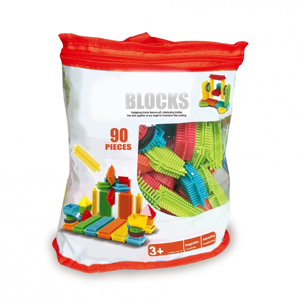 Set Constructie Tip Tepi 90 Piese "LikeSmart Blocks", Dezvoltare ...