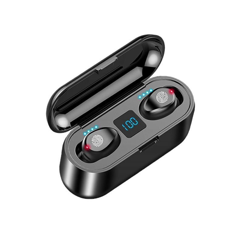 Casti fara fir, Bluetooth, WIRELESS, 6h autonomie, Negru - eMAG.ro