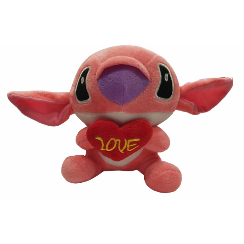 Jucarie de plus, Stitch, 22x23 cm, Roz - eMAG.ro