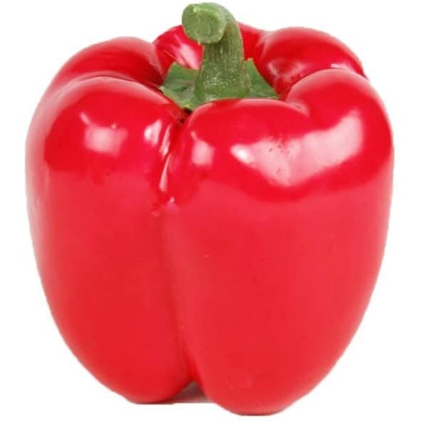 Set 3 Bucati de Ardei Gras Artificiali din Plastic pentru Decor, 9 cm ...