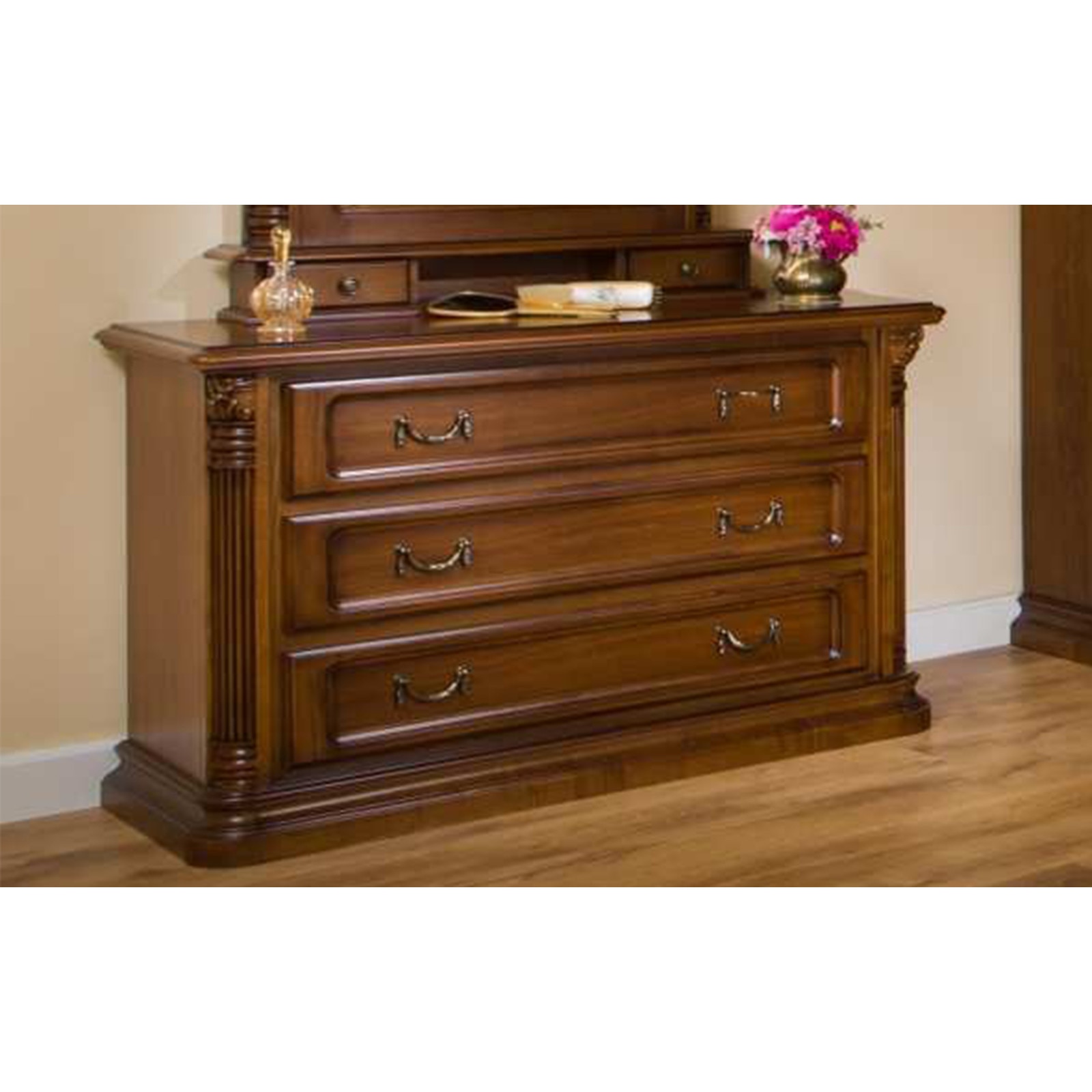 Comoda Briston, 126x50x78cm, Mobarta, Lemn Masiv - eMAG.ro