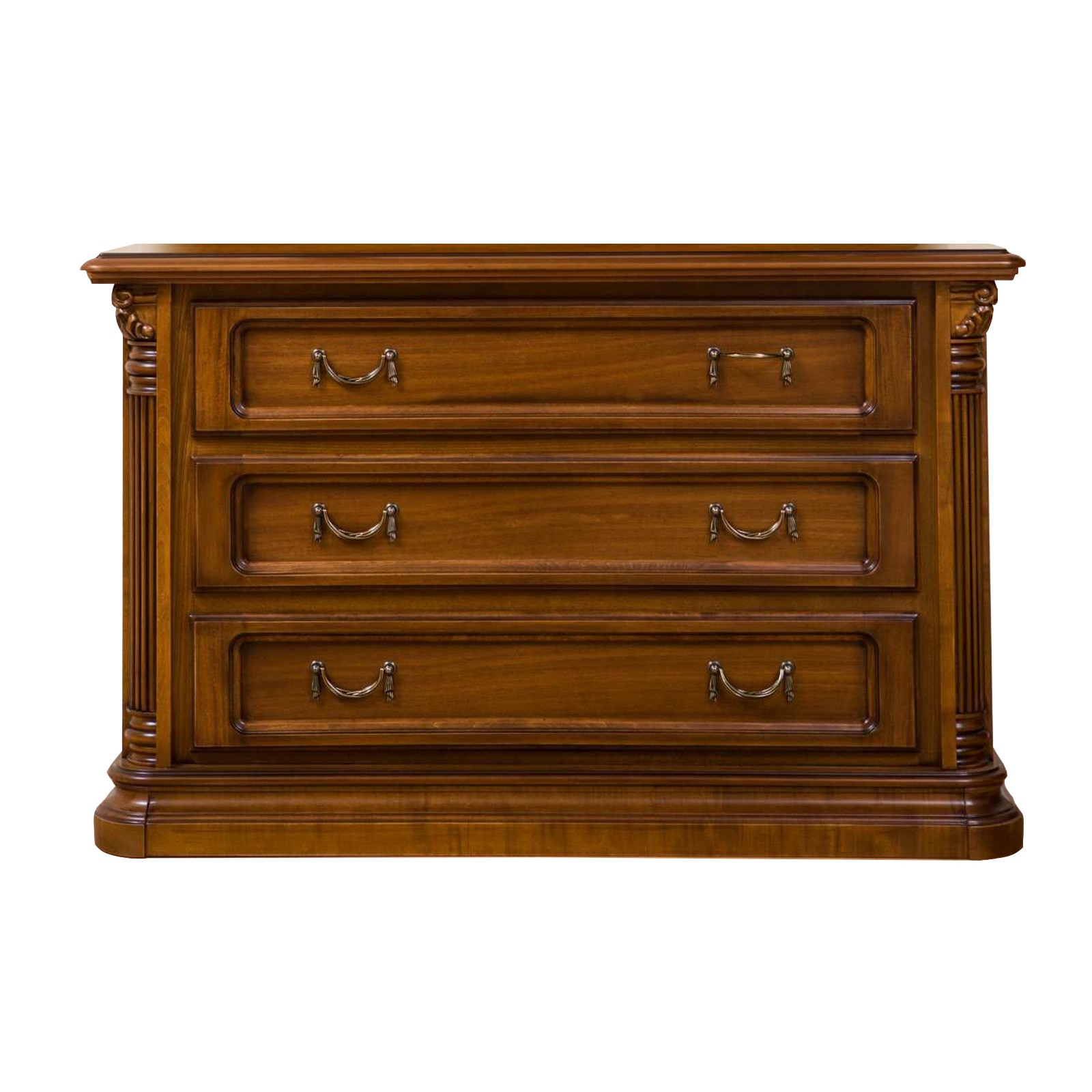 Comoda Briston, 126x50x78cm, Mobarta, Lemn Masiv - eMAG.ro