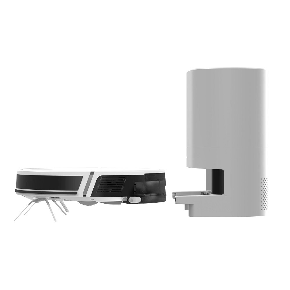 Robot de aspirare INOMI M20, 50W, statie inteligenta de golire automata ...