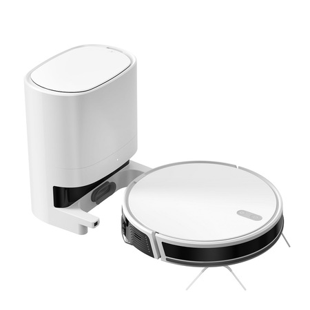 Robot de aspirare INOMI M20, 50W, statie inteligenta de golire automata ...