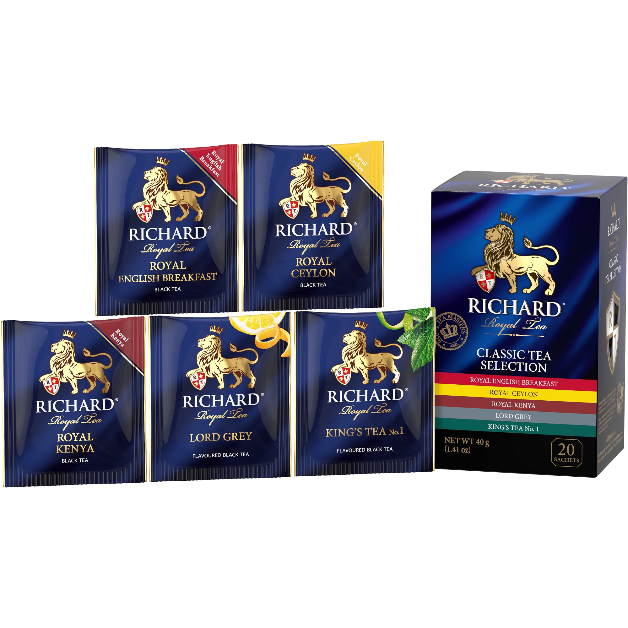 Richard Royal Klasszikus tea-válogatás, 20 filter - eMAG.hu