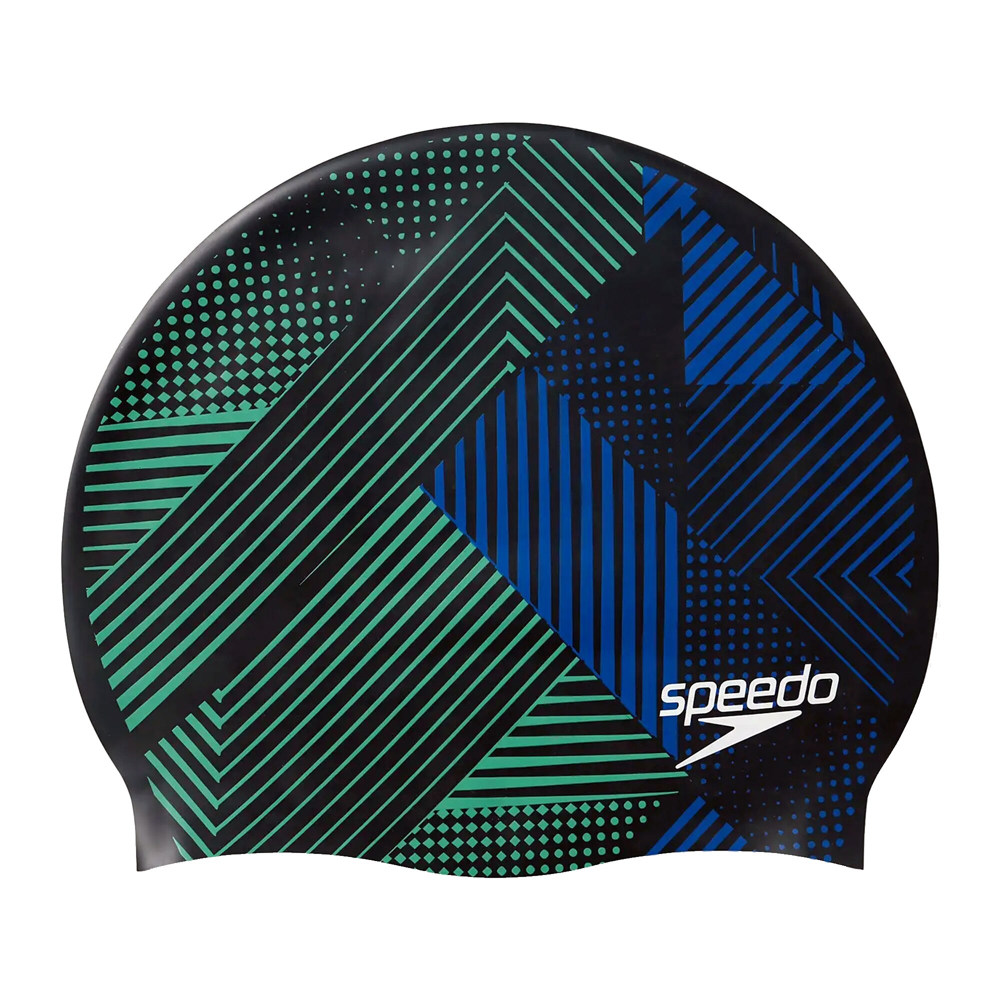 Casca inot adulti reversibila Speedo Moud Silicone negru/albastru - eMAG.ro