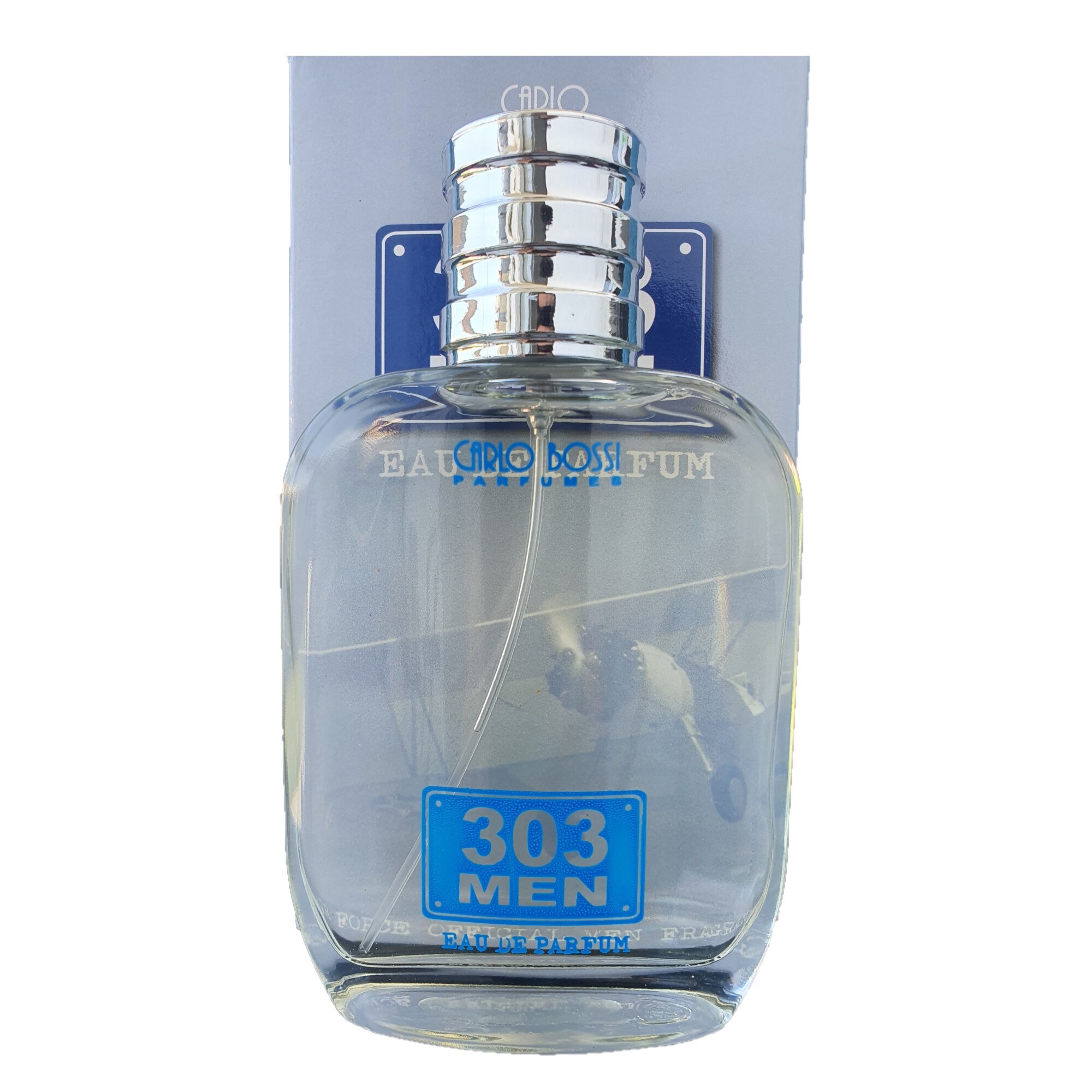 Apa de parfum, Carlo Bossi, 303 MEN, pentru barbati, fructat, Lemnos, 100ml - eMAG.ro