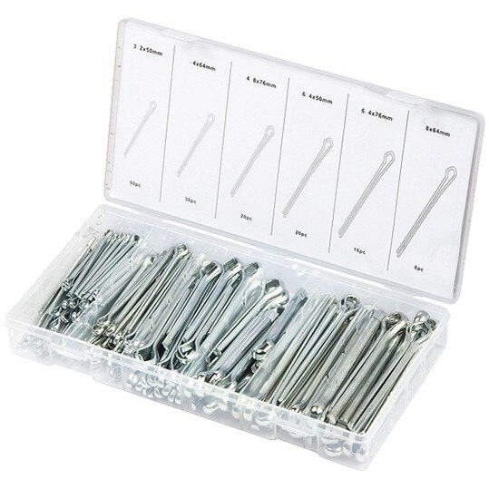 Set stifturi, capete S x L: 3,2x50, 4x64, 4,8x76, 6,4x50, 6,4x76, 8x64 ...