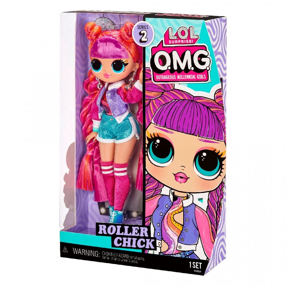 LOL Surprise OMG Roller Chick Doll, 2. sorozat - eMAG.hu
