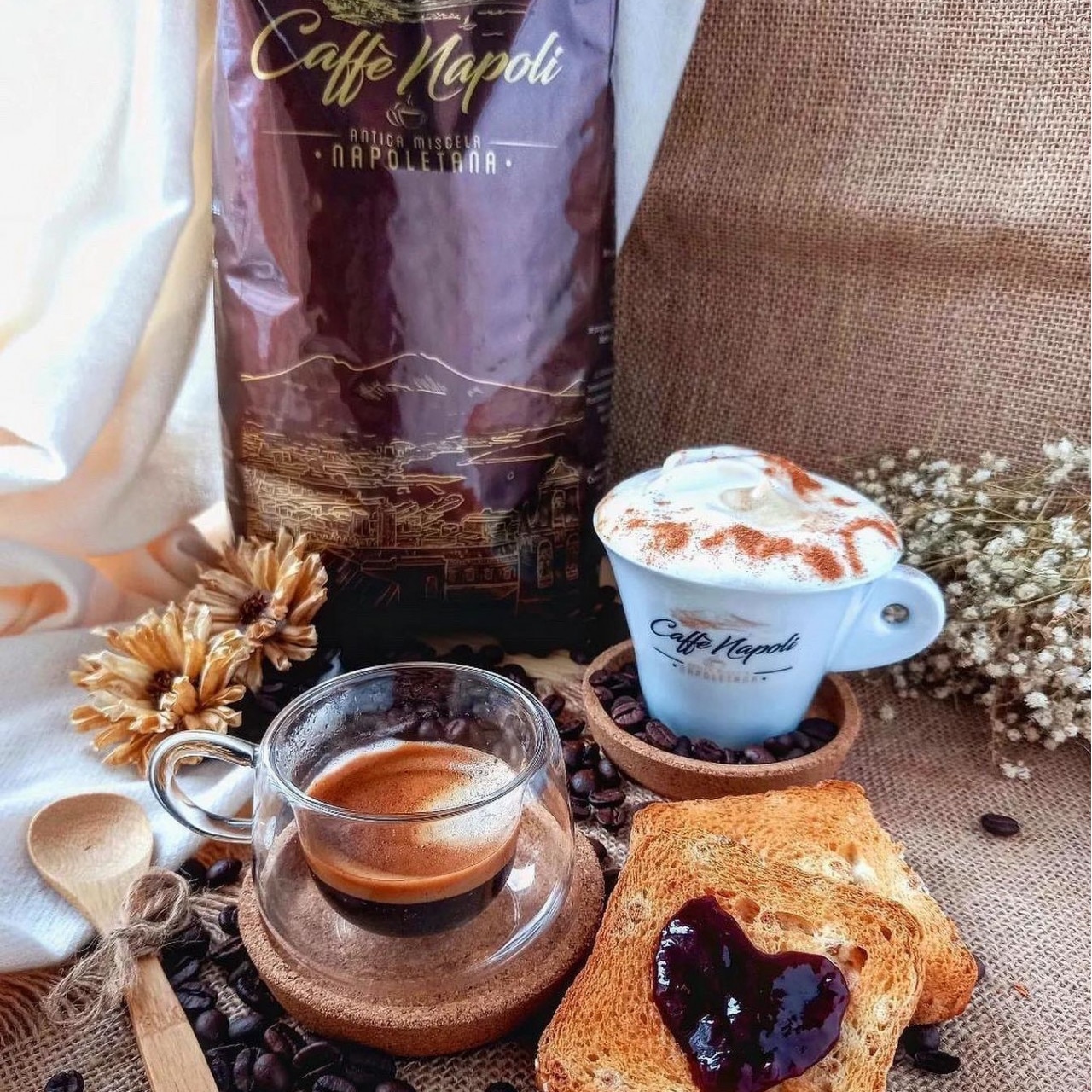 Caffé Napoli Szemes kávé kézműves, Capri, 100% Arabica, 1 Kg - eMAG.hu