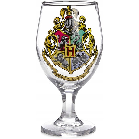 Pahar cu picior, HARRY POTTER, Sticla, 410ml, Transparent - eMAG.ro