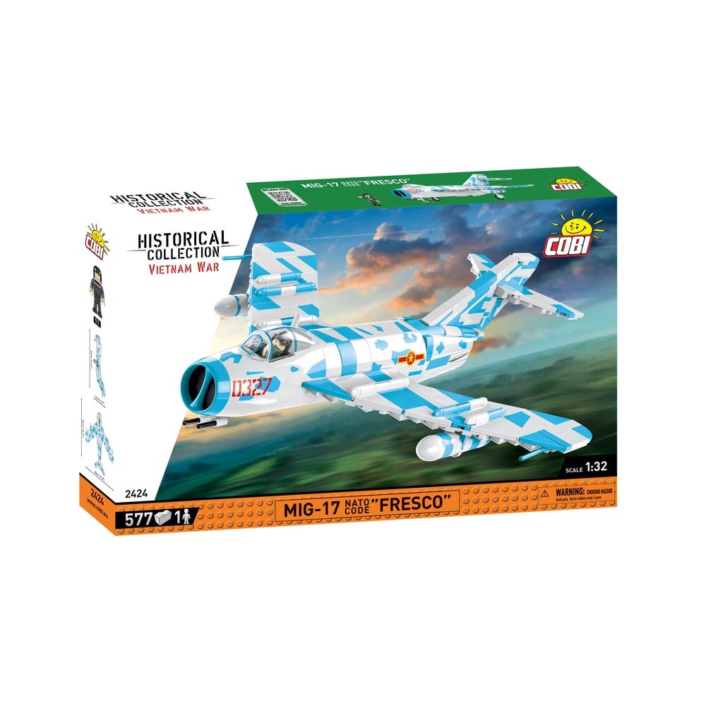 Конструктор Cobi MIG-17 Fresco Vietnam War, 577 части - eMAG.bg