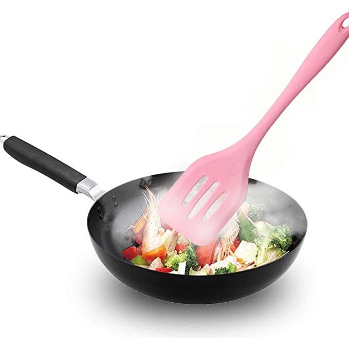 Set 5 Ustensile de Bucatarie EDAR din Silicon Termorezistent, Inox, Tel ...