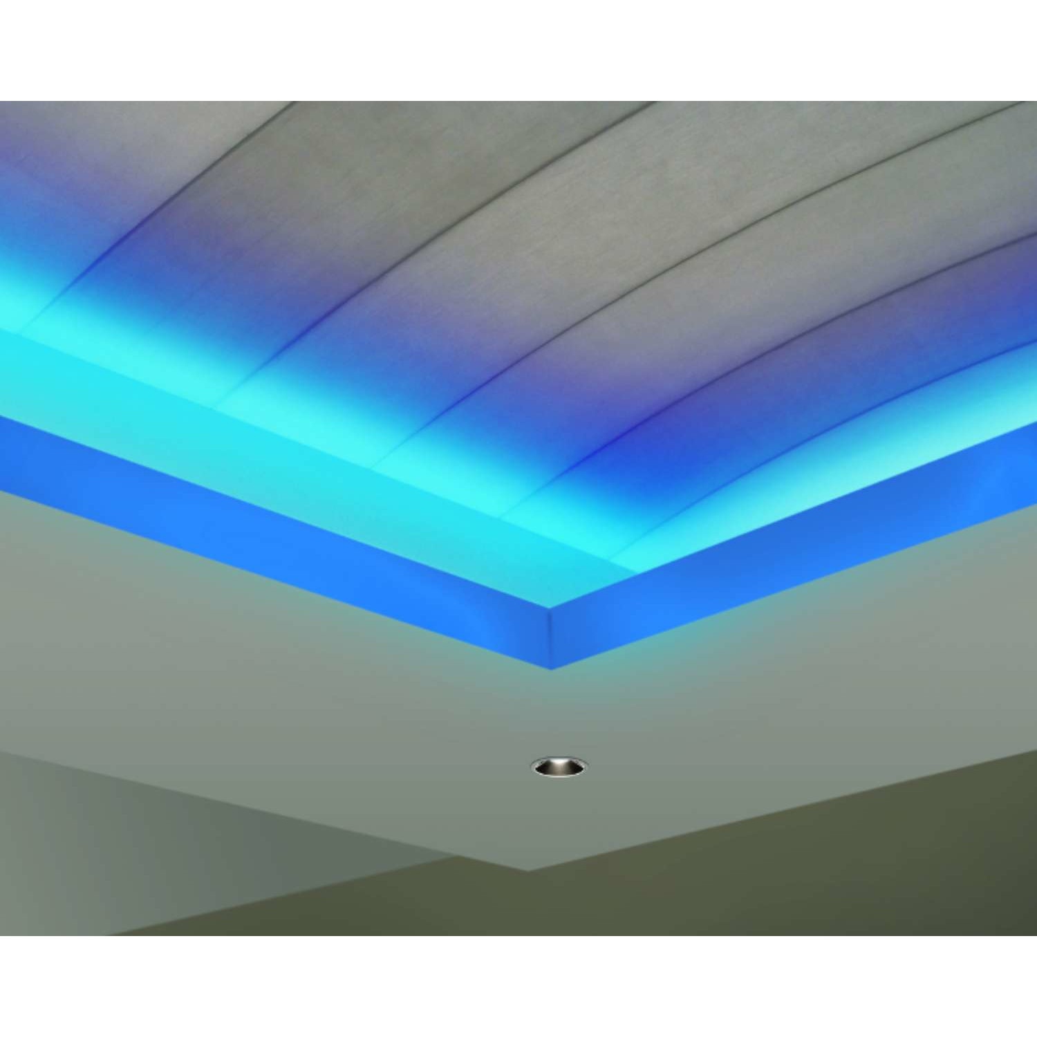 Furtun LED luminos Neon flex slim albastru 12V - eMAG.ro