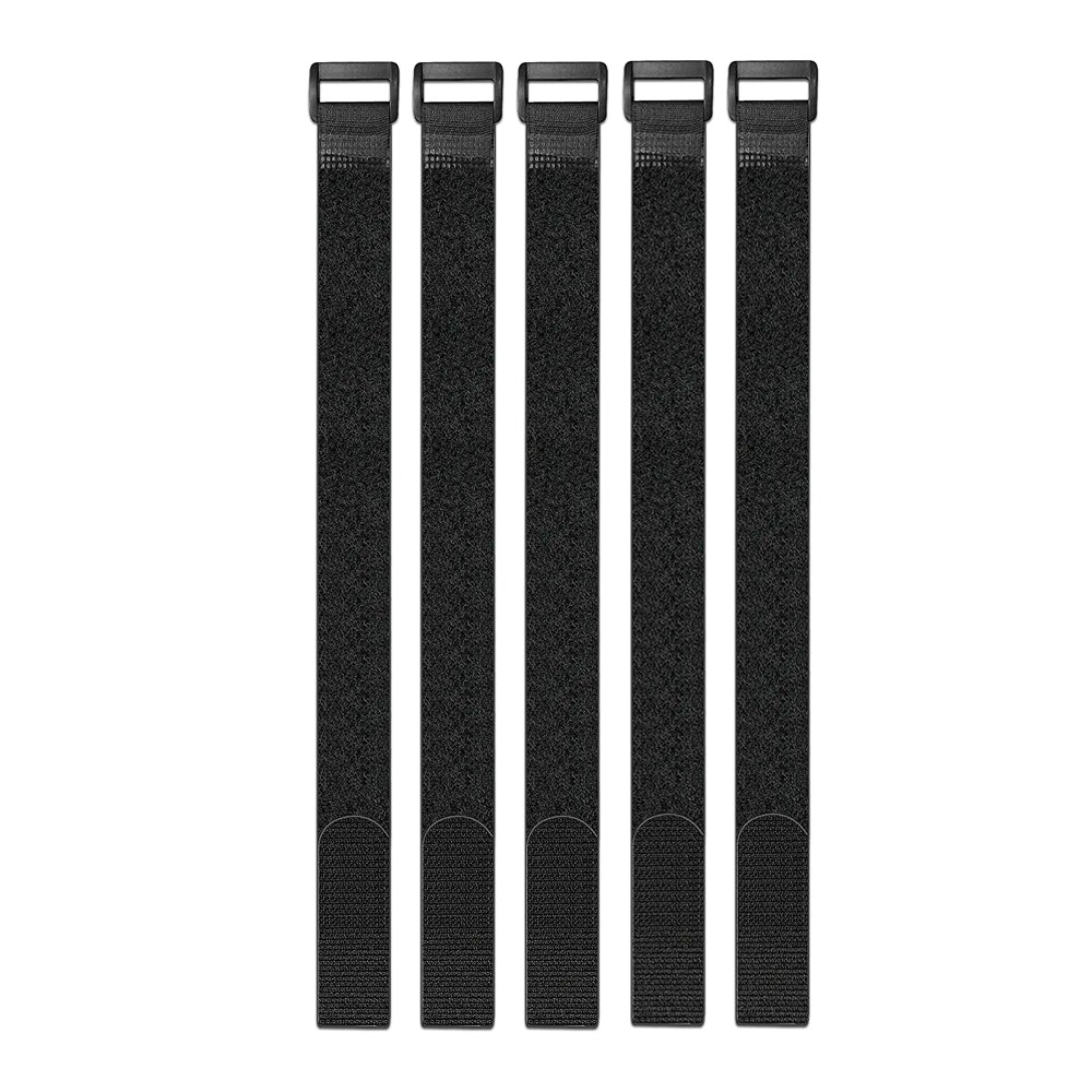 Set 5 curele prindere cabluri, MatchEasy, Nailon/Plastic, 600mm, Negru ...