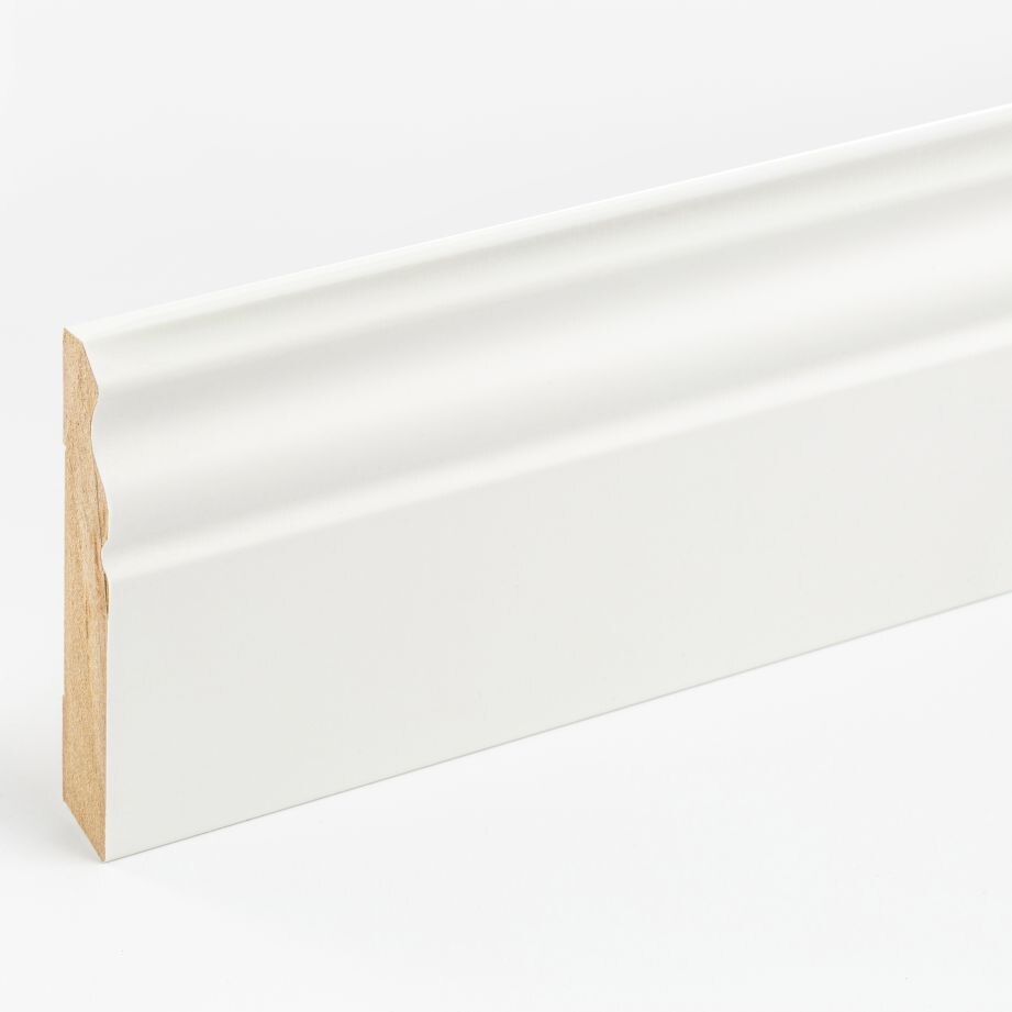 Plinta alba MDF, profil London HL 70, 70x16mm, 2,43m lungime - eMAG.ro