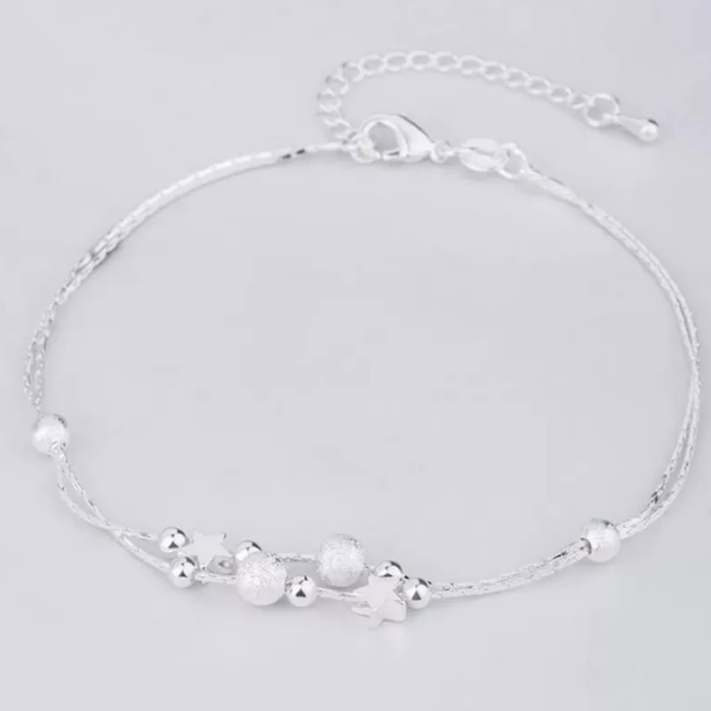 Bratara dama argint 925, model galaxie, dublat, accesorii bilute si stelute, reglabila, EFAYN ...