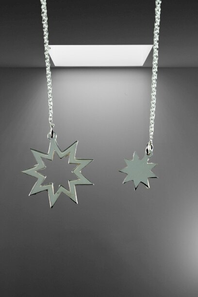 Colier din argint 925 TSR, model 3 stea - eMAG.ro