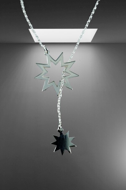 Colier din argint 925 TSR, model 3 stea - eMAG.ro