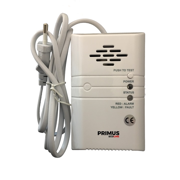 Senzor de gaz Primus Ecoline, alimentare 220V/50Hz, comanda 9-12V - eMAG.ro