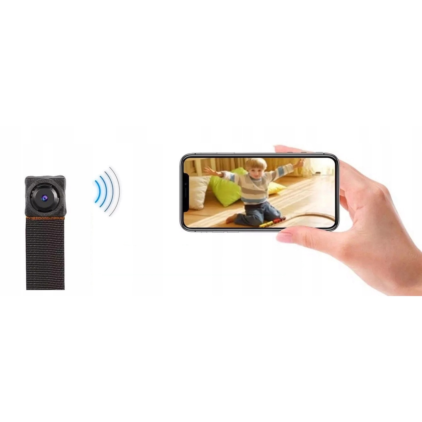 Mini camera Spy Wifi, Onshop, Detectie ascunsa, Wireless, 8 x 8 mm ...