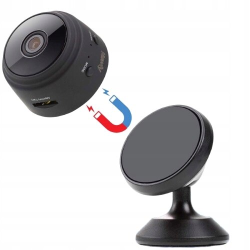 Mini camera video fara fir, magnetica, cu microfon, senzor de miscare ...