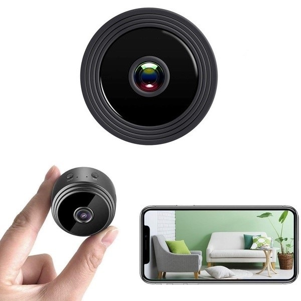 Mini camera video fara fir, magnetica, cu microfon, senzor de miscare ...
