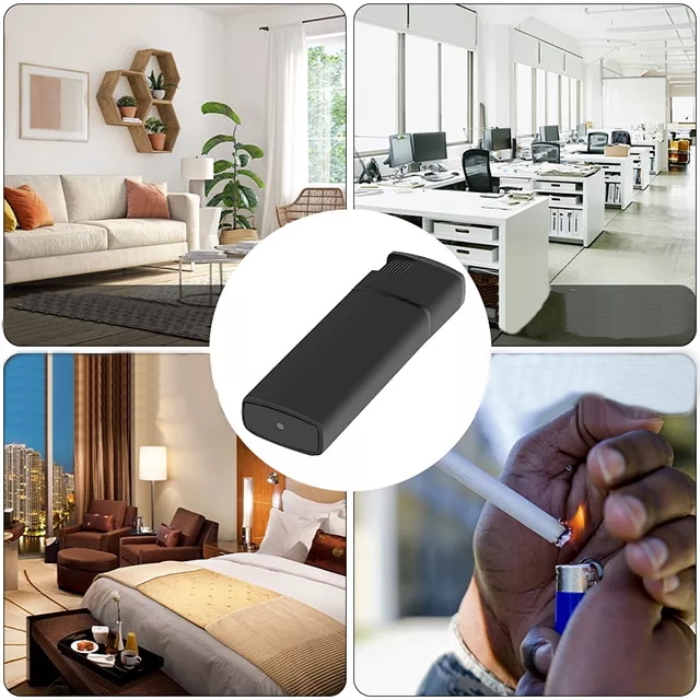 Camera Spion cu Lentila Invizibila in Bricheta Reala, Senzor de Miscare ...