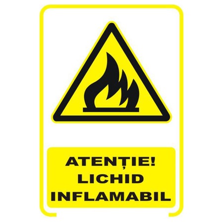Placuta indicatoare de securitate de avertizare, atentie, lichid ...