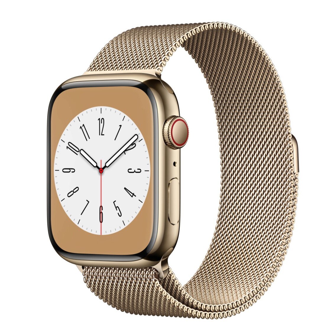 Метална каишка THD Milanese, Съвместима с Apple Watch 45 mm серия 7 и ...