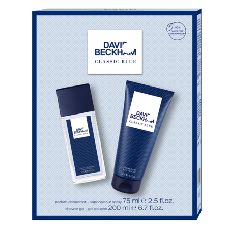 Set Cadou David Beckham Classic Blue, Barbati: Deodorant Natural Spray ...