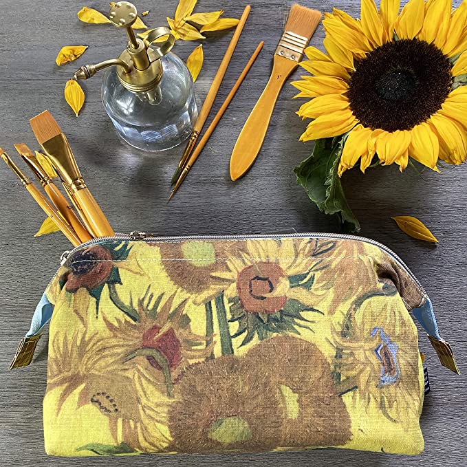 Penar Van Gogh, multicolor, inchidere cu fermoar, 24x14x9 cm - eMAG.ro