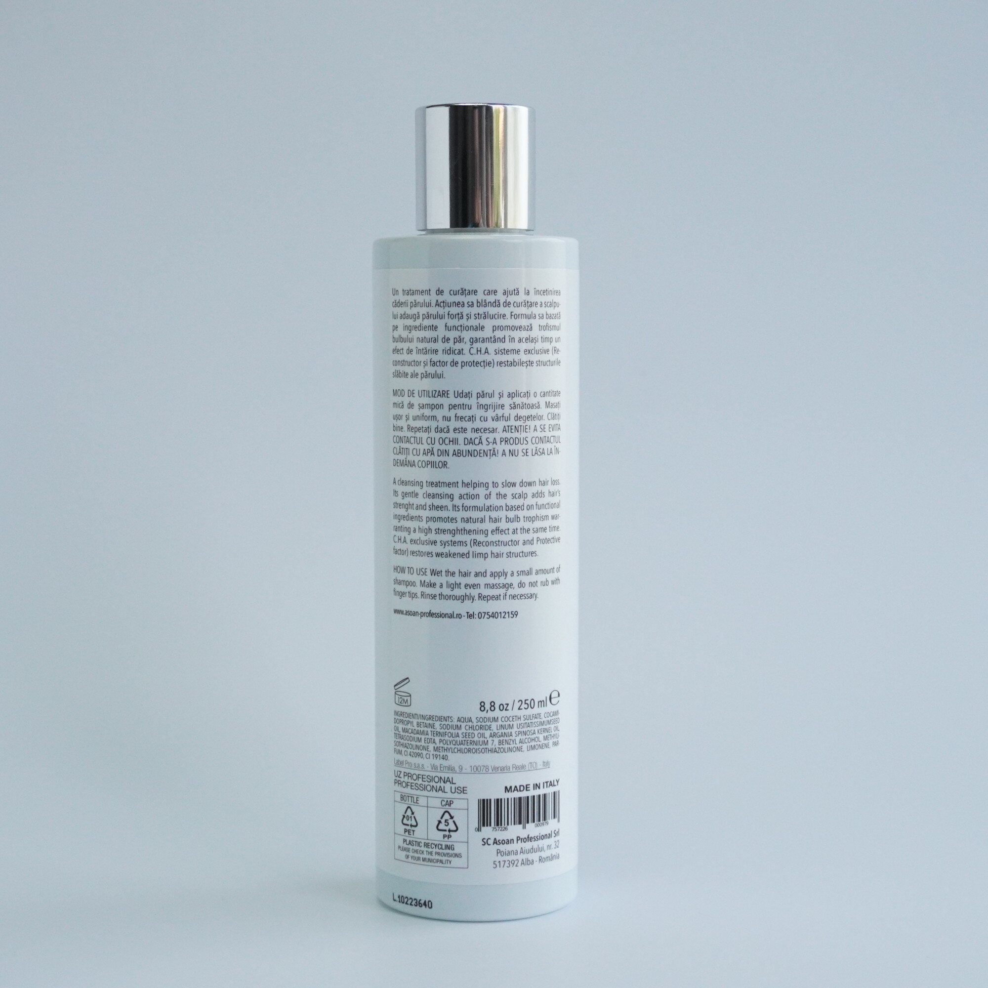 Sampon Anticadere Asoan Professional 250 Ml Emag Ro