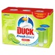 Set 2 x Rezerva cu Gel pentru Vasul Toaletei Duck Fresh Disc Twin Lime ...