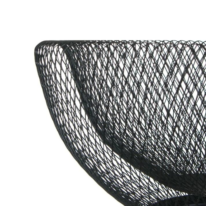 Fructiera metalica rotunda, Negru, 30x15 cm - eMAG.ro