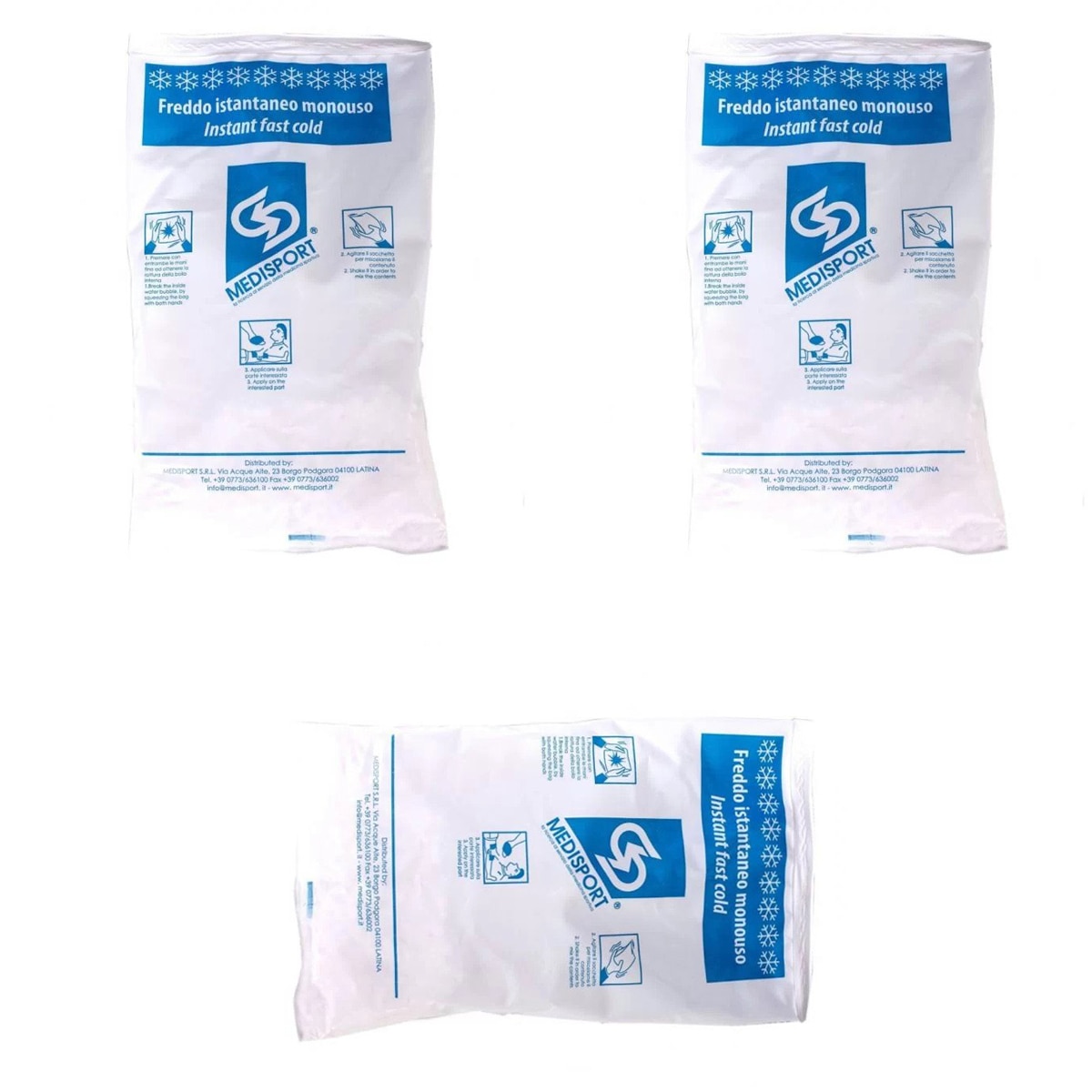 Compresa rece instant MEDISPORT 14x25 cm - eMAG.ro