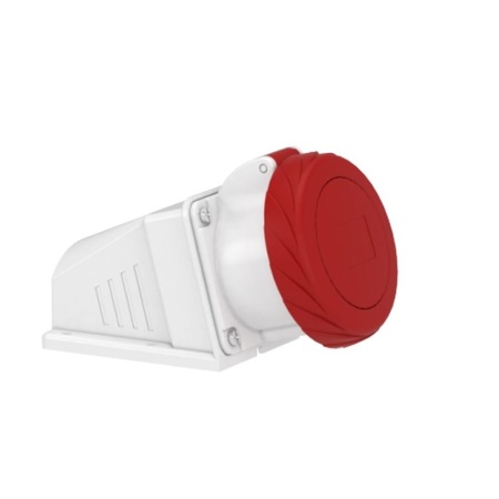 Priza cu montaj pe perete, 380V, 32A, 3P + N + E, IP 67, PKF32W735 ...