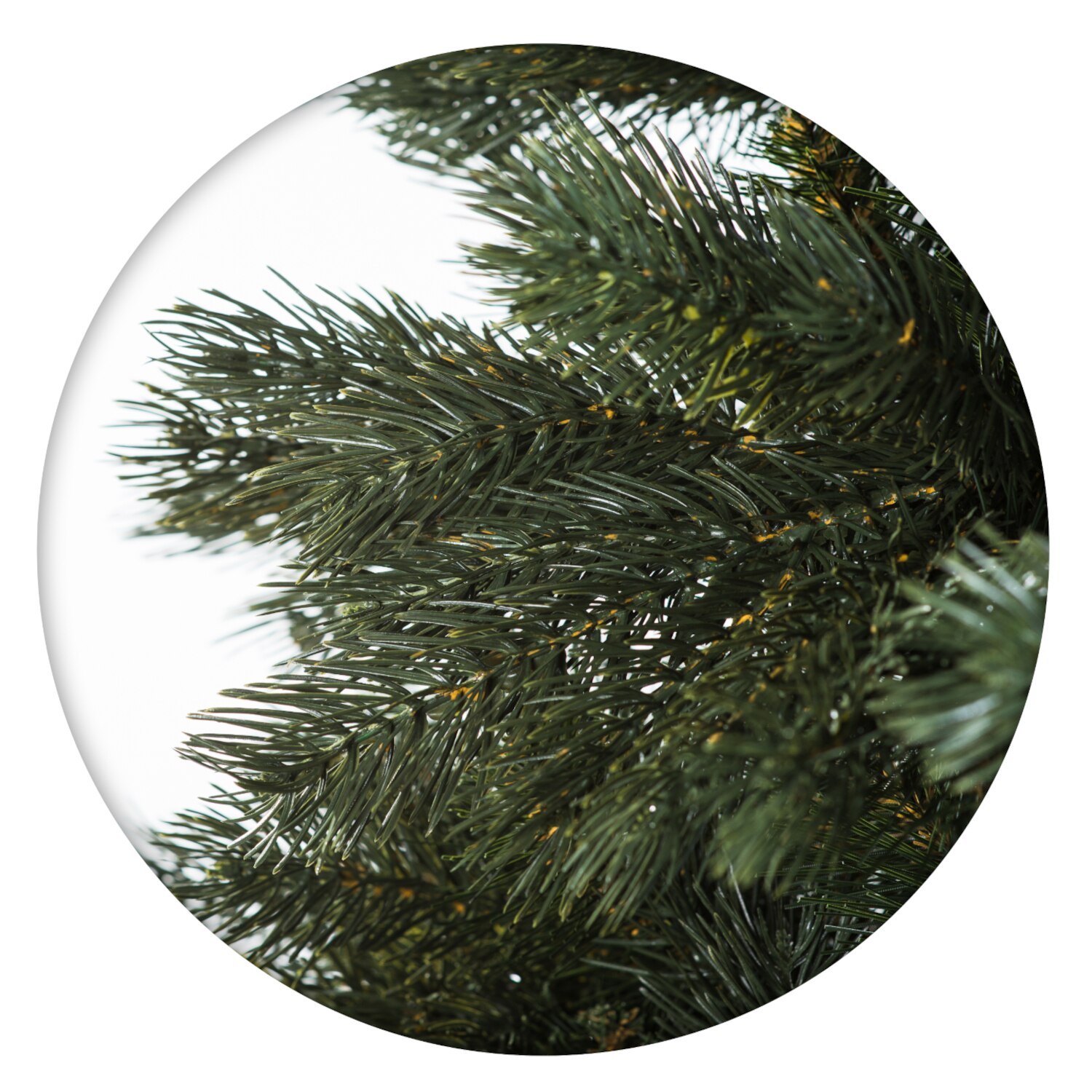 Brad artificial din lemn de pin himalayan, PVC, MIX 240 - eMAG.ro