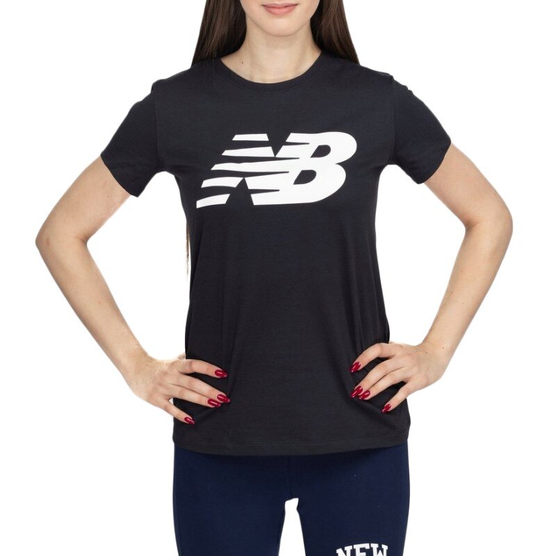 Тениска New Balance Classic W WT03816BK, Черна, S - eMAG.bg